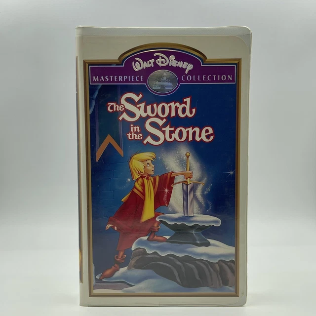 THE SWORD IN The Stone VHS, Disney Masterpiece Collection Clamshell £4. ...
