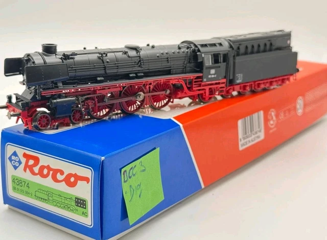 ROCO H0 43874 Dampflok BR01 012 64-2 der DB,Digital ,AC, OVP EUR 133,00 - PicClick DE