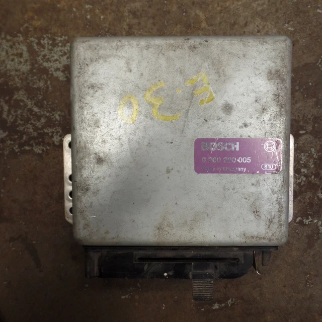 GENUINE BMW E30 3 Series Engine Basic Control Unit DME ECU 0260200005 £ ...