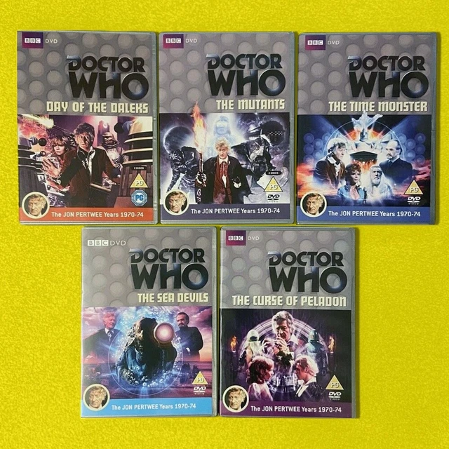DOCTOR WHO DVD Bundle Complete Classic Series 9 (Jon Pertwee 3rd Doctor ...