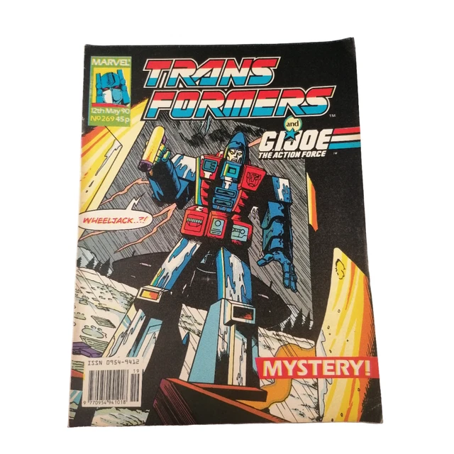 TRANSFORMERS UK #269 Marvel uk 12th May 1990 Comic G1 MTMTE British GI ...