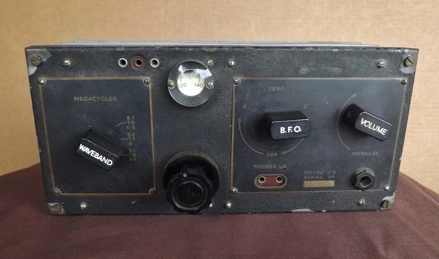 WW2 TYPE 3 Mk2 B2 Spy Radio Receiver SOE £600.00 - PicClick UK