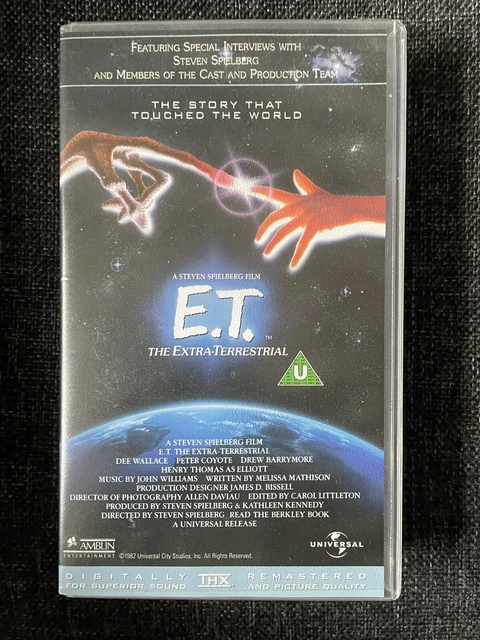 ET THE EXTRA Terrestrial VHS Video Tape Steven Spielberg EUR 14,15 ...
