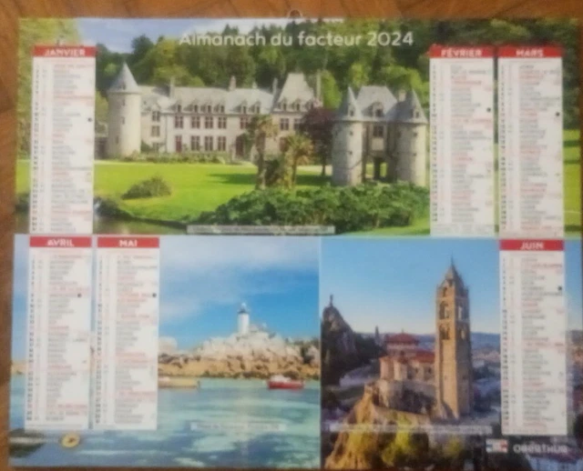 CALENDRIER LA POSTE 2024, Almanach du facteur EUR 9,90 - PicClick FR
