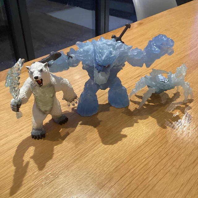 SCHLEICH ELDRADOR CREATURES Beasts Ice Giant Spider Blizzard Bear ...