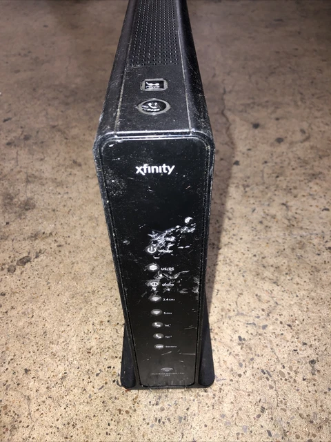 XFINITY ARRIS XB3 DualBand Wifi Router 802.11AC Cable Modem Black ...