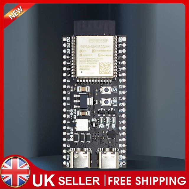 ESP32/ ESP32-S3/ESP32-C3 WIFI+BT BLE Module Dual Type-C Development Board CORE £9.69 - PicClick UK