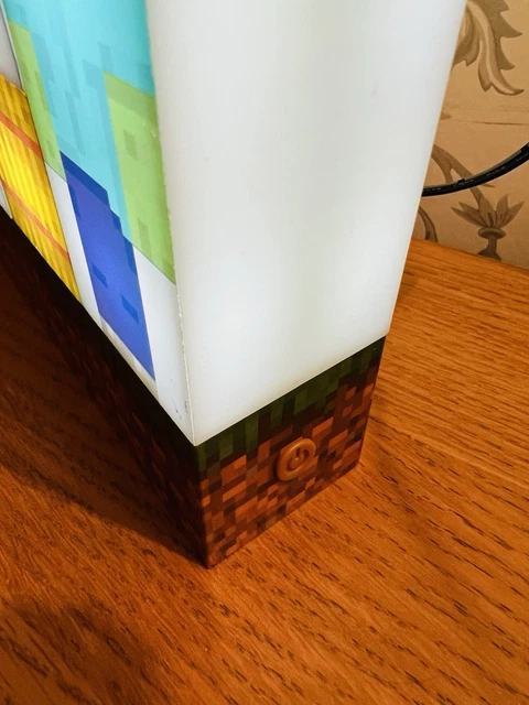 MINECRAFT CHARACTER BUILDING Light 14 Rearrangeable Light Blocks and ...