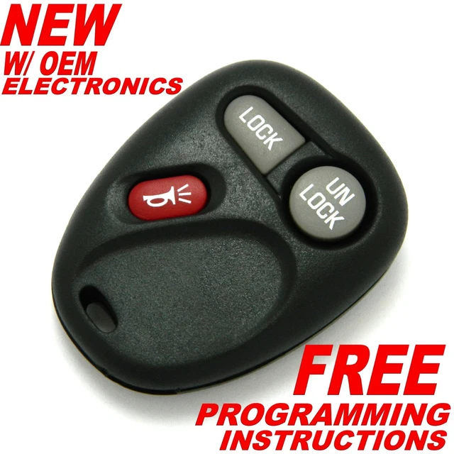 OEM ELECTRONIC 3 Button Remote Keyless Entry Fob For Gm Chevy Gmc ...