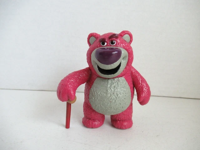 DISNEY PIXAR TOY Story 3 Lotso Pink Bear PVC Figure Lots O Huggin 3 ...