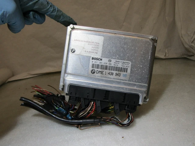 BMW 7 SERIES E38 facelift ECU control unit DME 1430943 will need ...