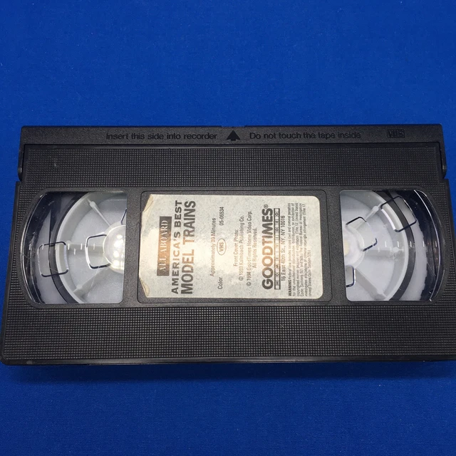 ALL ABOARD AMERICAS Best Model Trains VHS Lionel & American Flyer 1994 ...