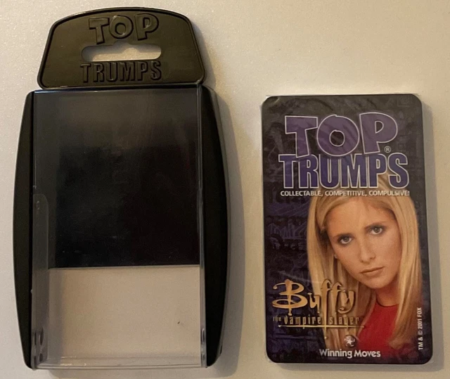 BUFFY THE VAMPIRE Slayer Winning Moves Top Trumps 2001 B/N Sealed. Free ...