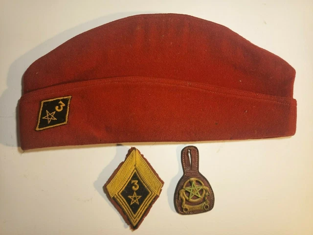 CALOT SPAHIS MAROCAIN 3 ème régiment avec pucelle et galon EUR 98,00 ...