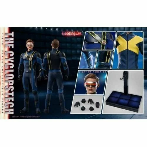 1/6 X-MEN CYCLOPSTECH A.K.A Cyclops Light Up Male Custom Figure TE030 ...