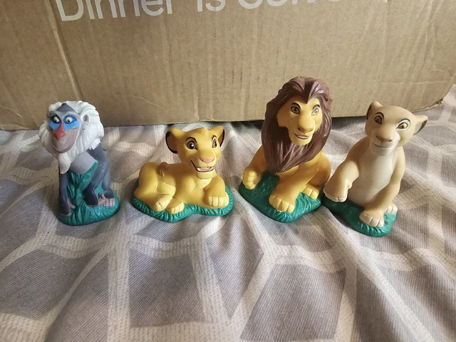 MATTEL RARE THE Lion King Collectible Figures Mufasa Sarabi Simba And ...
