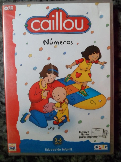 CAILLOU PC NUMBERS New Early Childhood Education Enjoy and Learn ...