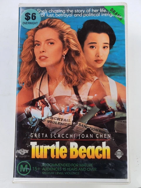 TURTLE BEACH [VHS] Premiere Entertainment Big Box Ex-Rental Video Tape ...