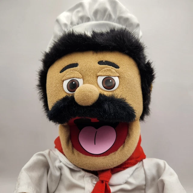 CHEF LUIGI FULL Body Ventriloquist Style Hand Puppet By Silly Puppets ...