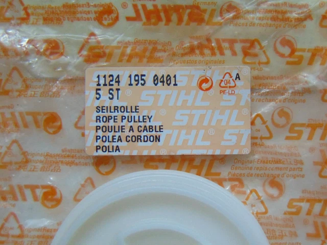 ORIGINAL STIHL SEILROLLE Art. Nr. 1124 195 0401 für MS 084 EUR 6,90 - PicClick DE