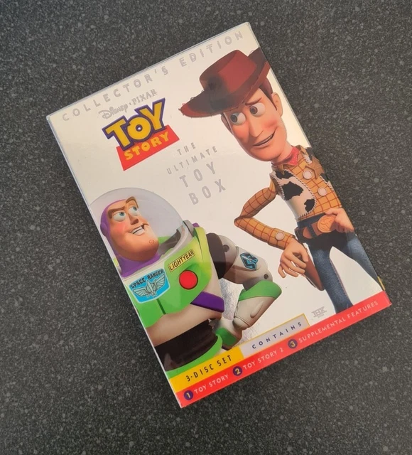 DISNEY PIXAR, TOY Story DVD Box Set, Collectors Edition, The Complete ...