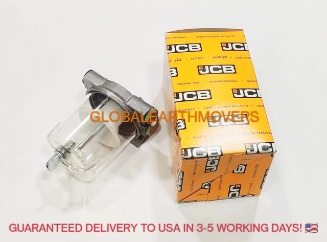 JCB TRACTOPELLE - Véritable JCB Sedimenter Filtre (Pièce Numéro 32/908400) EUR 244,60 - PicClick FR