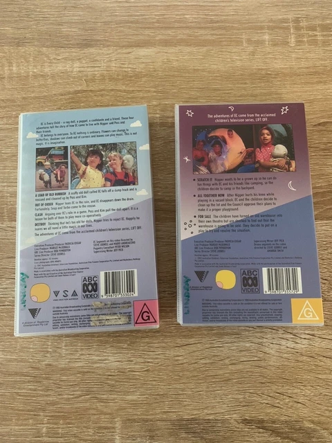 LOT OF 2 "LIFT OFF" VHS Tapes - The Story of EC + The Lift Off Kids ABC ...