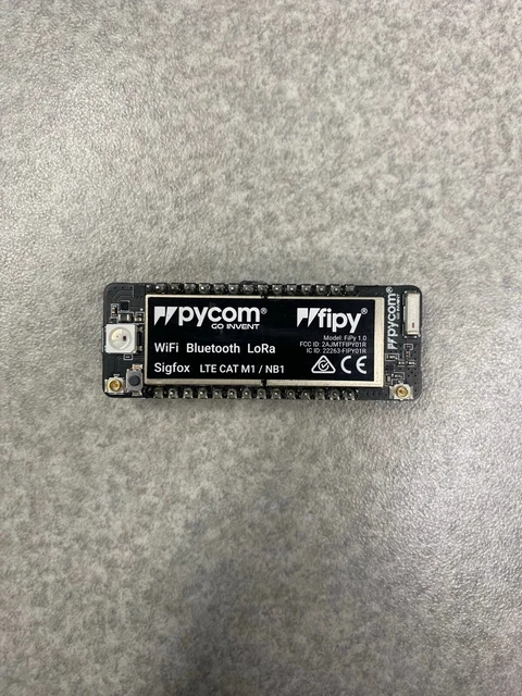 PYCOM FIPY 1.0 Micropython Microcontroller - Wifi Bluetooth LoRa LTE ...