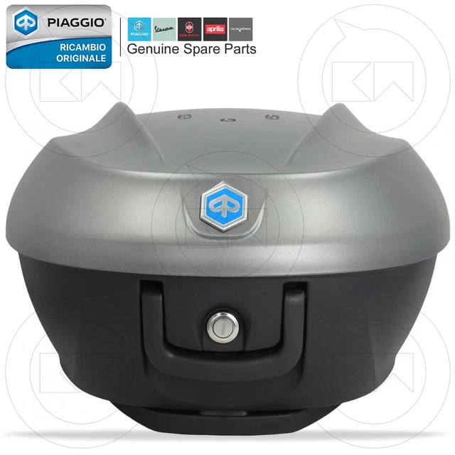 TOP-CASE BEVERLY 125 300 350 Original Piaggio Complet Gris Dust 785A ...