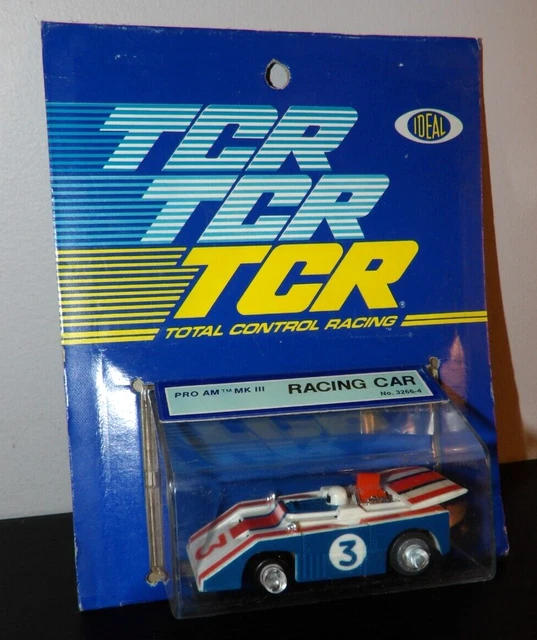 IDEAL TCR RACING Car Pro Am Mk Iii #3266-4 Slotless Nos Collectible $25 ...