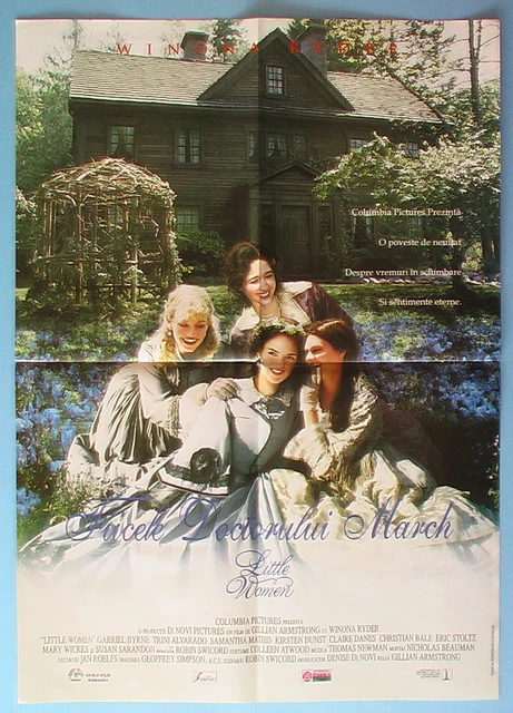 MOVIE POSTER=LITTLE WOMEN=(WINONA Ryder, Gabriel Byrne, Kirsten Dunst ...