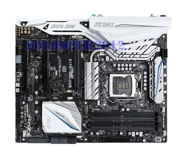 ASUS Z170-DELUXE INTEL ATX Motherboard LGA 1151 Z170 DDR4 SATA3 M.2 ...