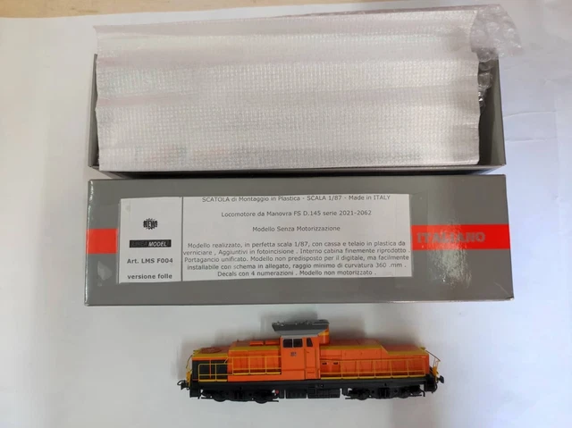 LINEA MODEL ART. Lms F004 Locomotore Da Manovra Fs D.145 Serie 2021 ...