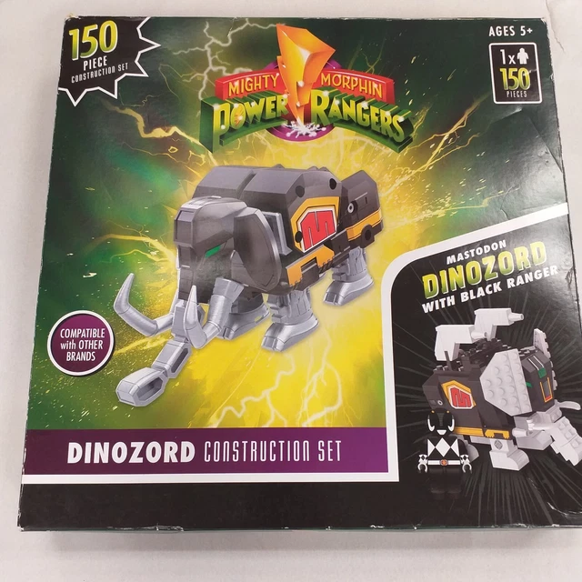MIGHTY MORPHIN POWER Rangers Dinozord Construction Set (03) £9.50 ...