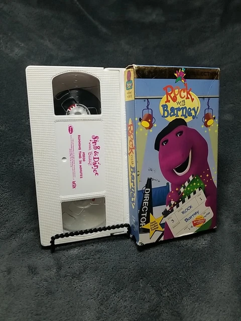 BARNEY - ROCK With Barney (VHS, 1996) Protect Our Earth Sing Along ...