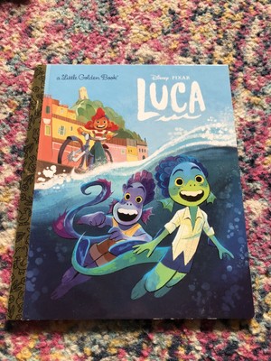A LITTLE GOLDEN book Disney Pixar Luca £0.99 - PicClick UK