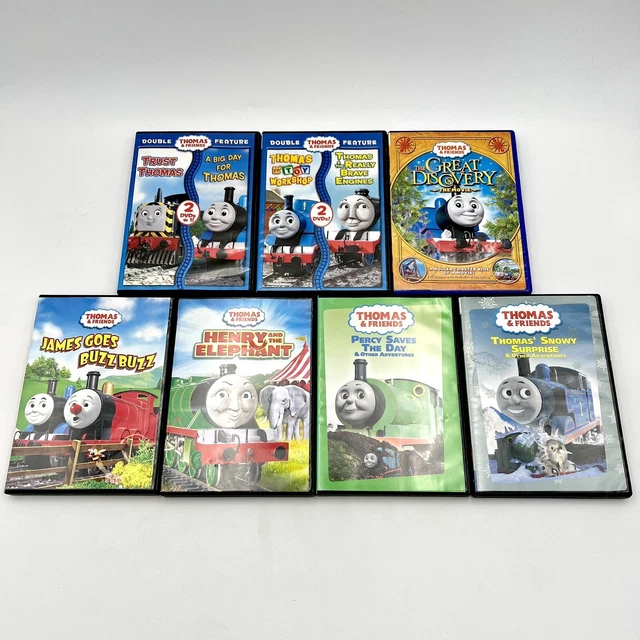 THOMAS THE TANK Engine DVD Lot 9 Great Discovery (Rare), 2 Double ...