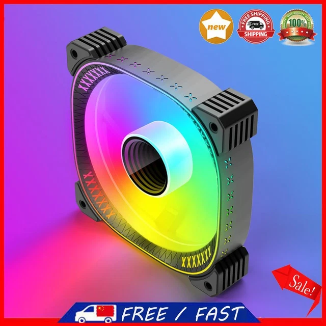COOLING FAN 120MM ARGB PC Case Cooling Fan Addressable RGB Fan for ...