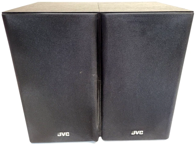 JVC UX-D150 SPEAKERS Valve HiFi System Duo 2 Units Black Tested ...