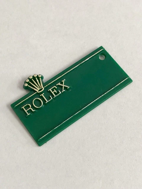 ROLEX GREEN TAG Hangtag Daytona Cosmograph 6262 6264 6263 6265 1970's ...