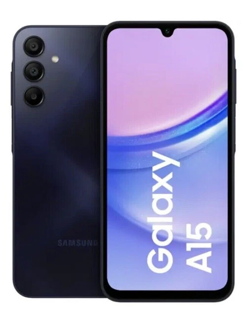 SAMSUNG GALAXY A15 128GB Dual SIM 4G entsperrt mit NFC - schwarz ...