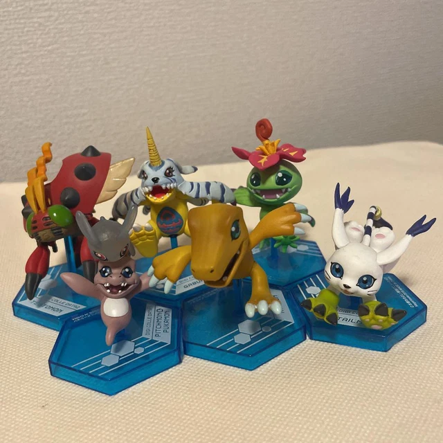 MEGAHOUSE DIGIMON ADVENTURE DigiColle! MIX Series Figure Set of 6 Rare ...