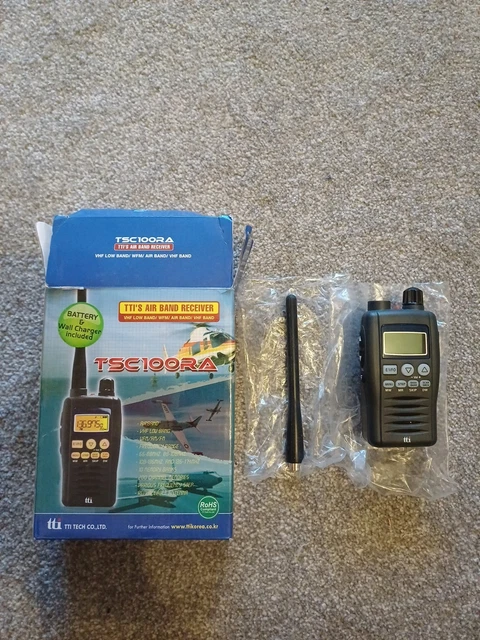 TTI TSC100RA MULTI-BAND Radio Scanner Receiver VHF High/Low Band £25.04 ...