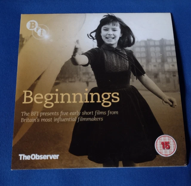 BEGINNINGS BFI DVD (5 Short Films) RIDLEY SCOTT SHANE MEADOWS ...