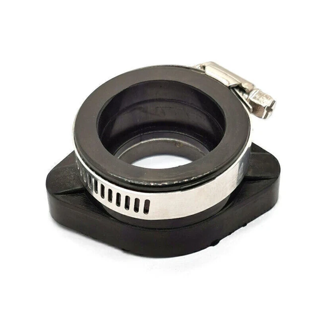 MOTORCYCLE CARBURETOR RUBBER Adapter Inlet Intake Pipe For Mikuni VM24 ...