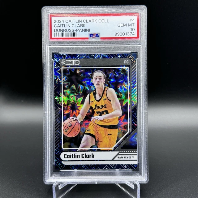 2024 PANINI CAITLIN Clark Collection - Panini #4 - PSA 10 $99.10 ...