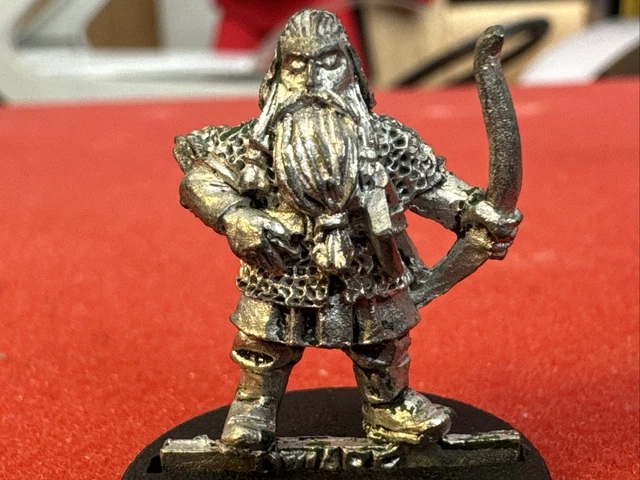 DWARF ARCHER KHAZAD-DUM Lord Of The Rings Warhammer MESBG (2) READ ...