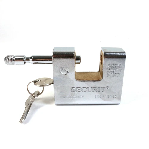 HEAVY DUTY ARMOURED Padlock Container Shutter Warehouse Lock 60mm 80mm ...