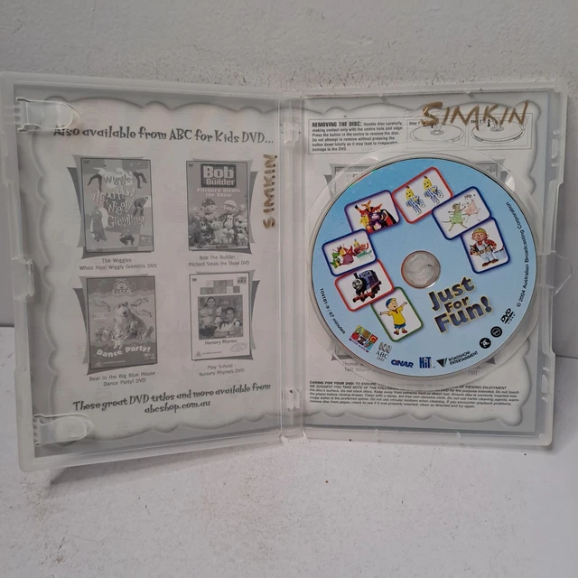 ABC FOR KIDS Compilation - Just For Fun! (DVD, 2000) Region 4 (21) $17. ...