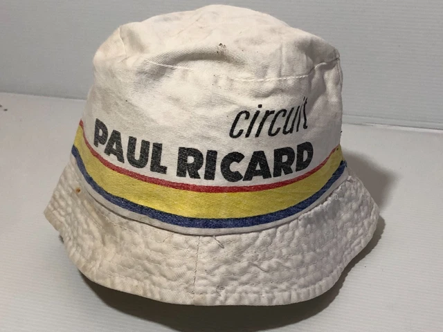 BOB PUBLICITAIRE CIRCUIT PAUL RICARD vintage chapeau casquette EUR 14 ...